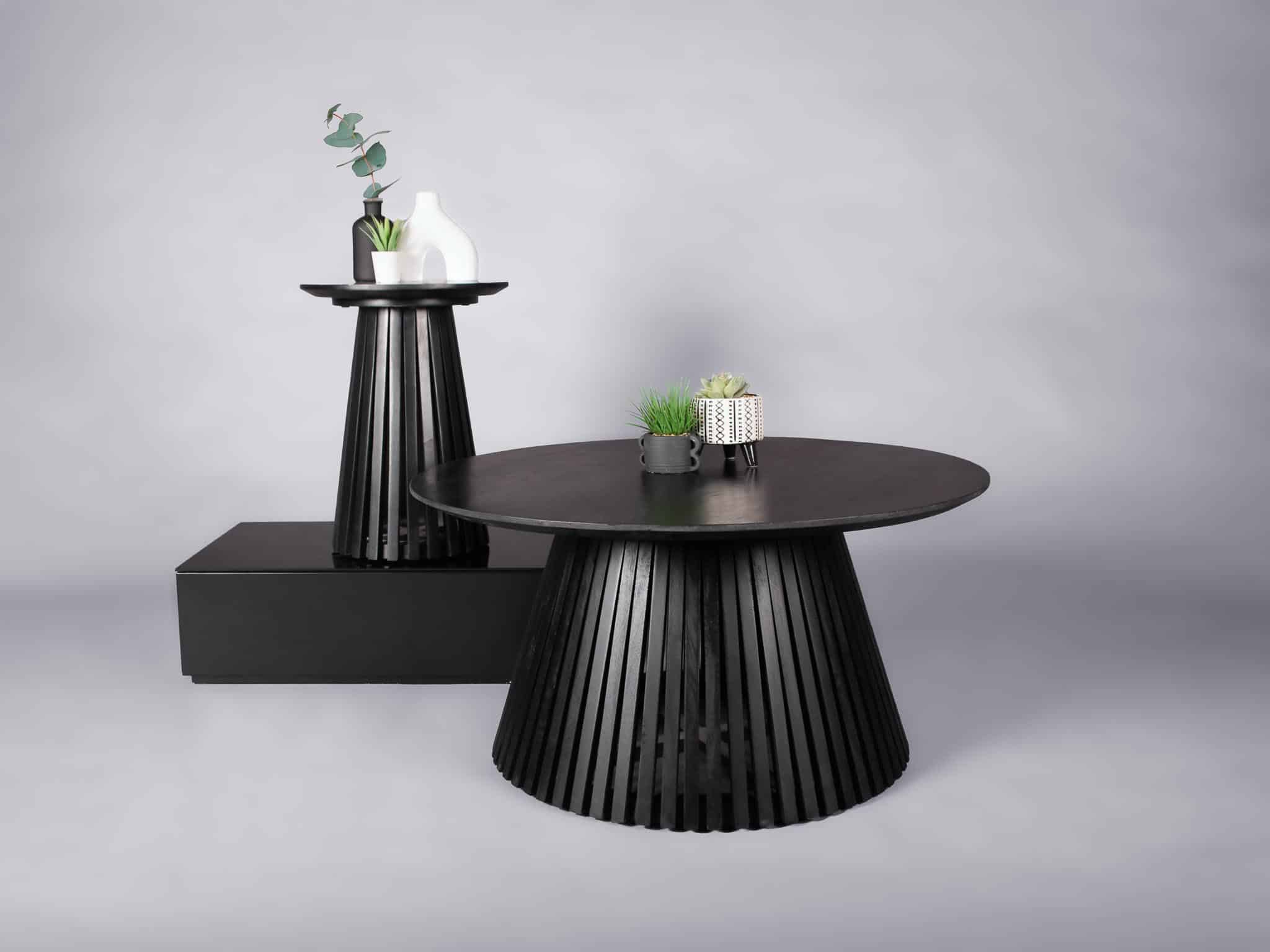 Nara side table black - Furniture On The Move